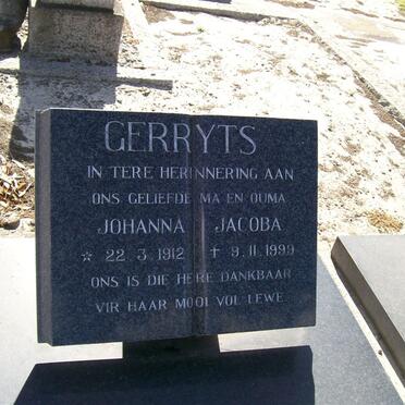 GERRYTS Hendrik Collins 1906-1978 & Johanna Jacoba 1912-1999 | G ...